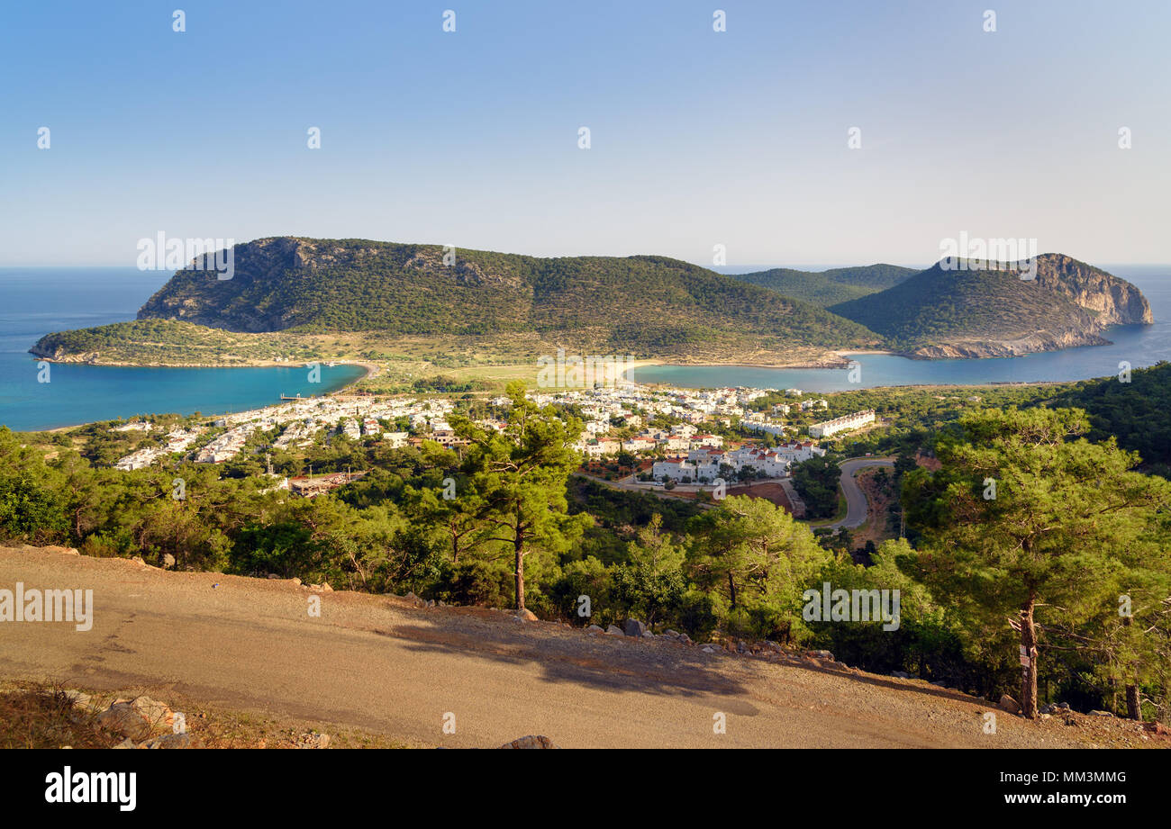 Cape Tisan is a headland on the Mediterranean sea coast. Modern popular ...