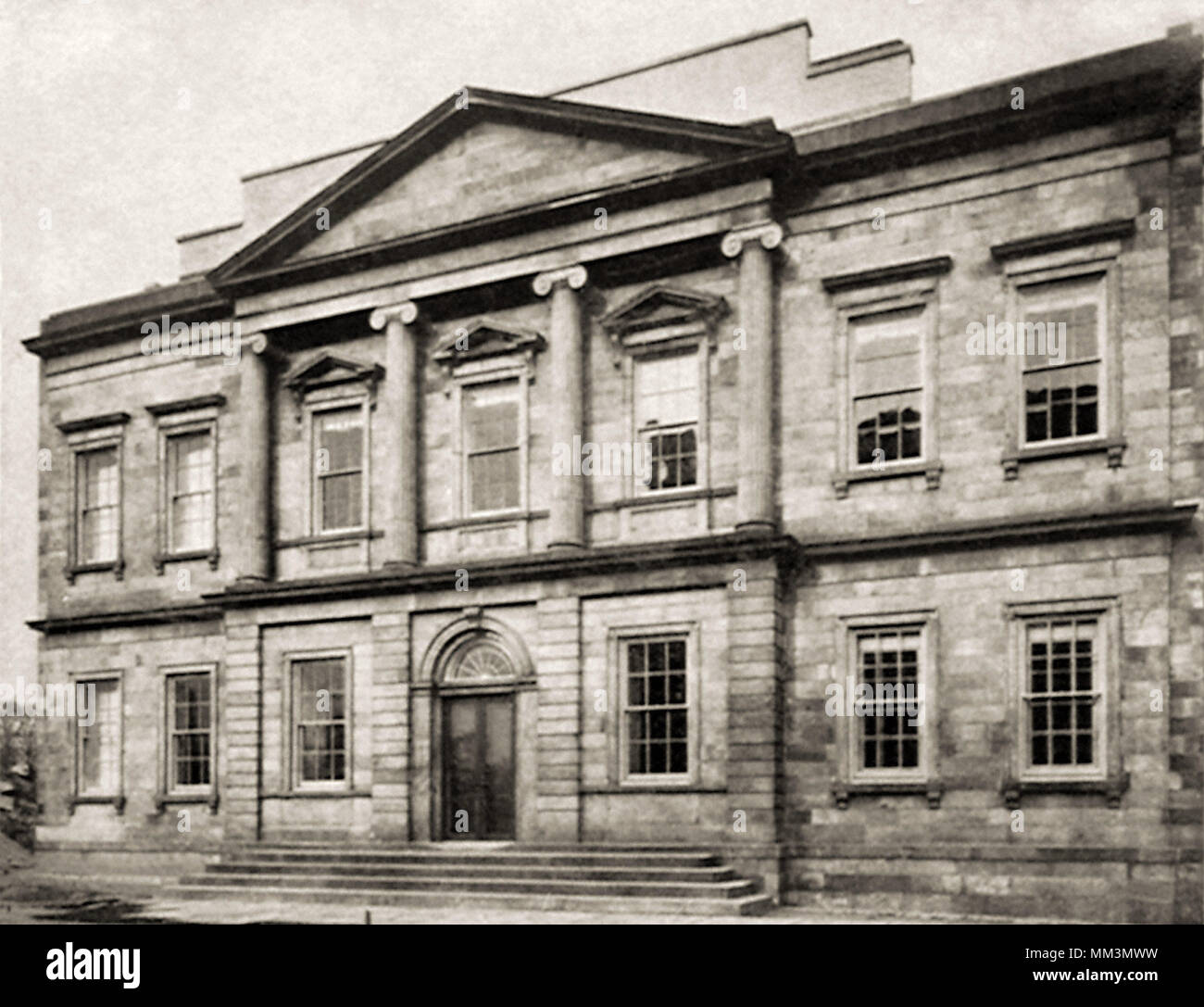 Assay Office. New York City. 1823 Stock Photo - Alamy