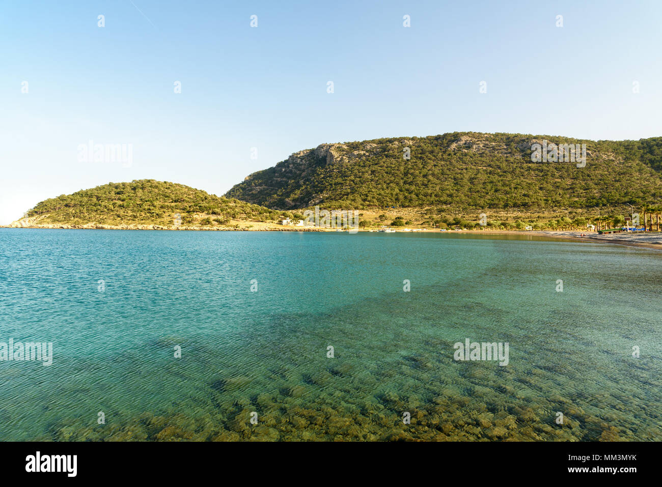 Cape Tisan is a headland on the Mediterranean sea coast. Modern popular ...