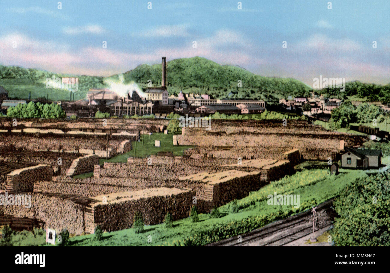 Champion Paper Company. Canton. 1910 Stock Photo - Alamy