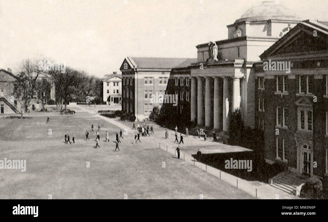 Davidson College. Davidson. 1947 Stock Photo - Alamy