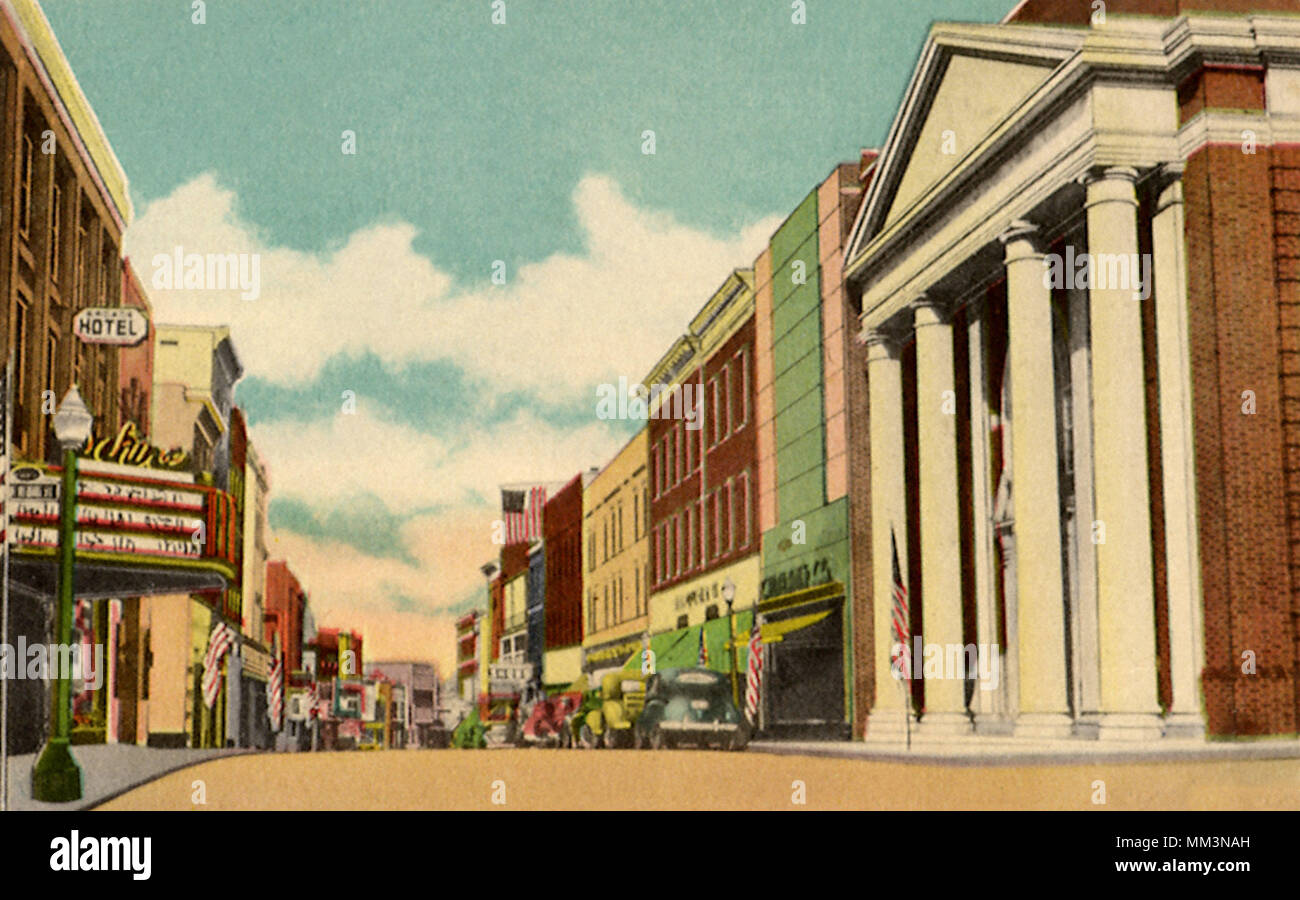 Main Street. Salisbury. 1948 Stock Photo - Alamy