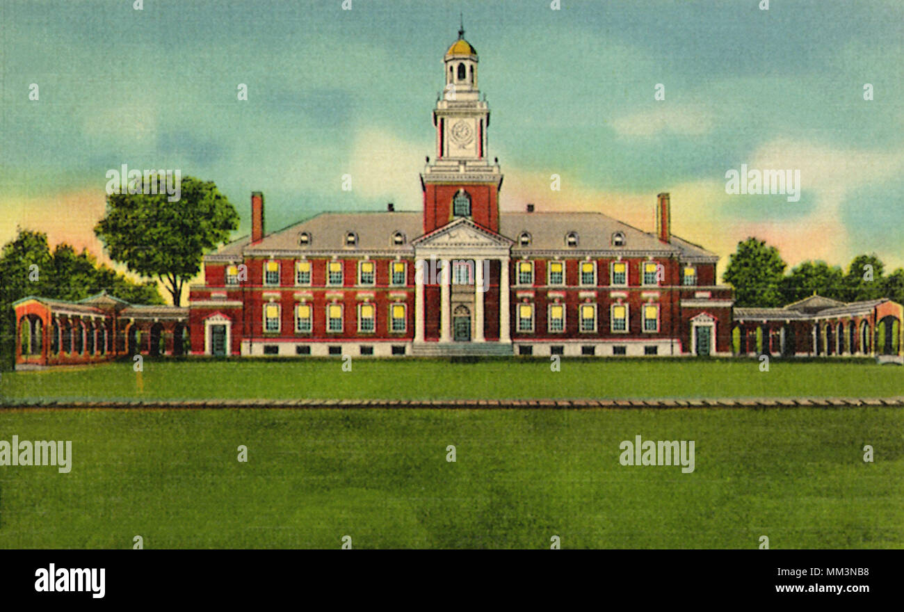 Johns Hopkins University. Baltimore. 1944 Stock Photo - Alamy