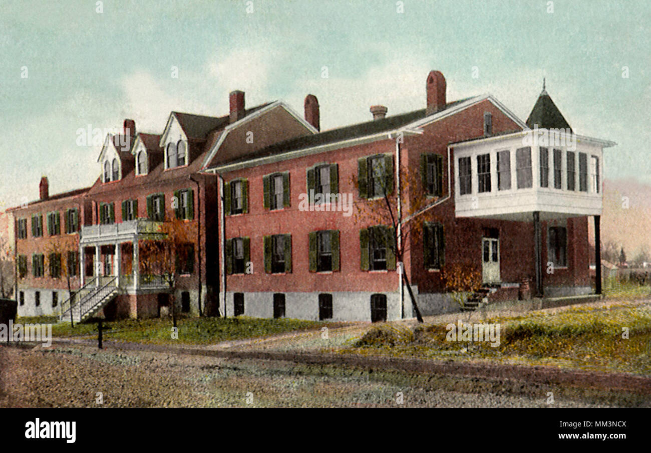 Frederick City Hospital. Frederick. 1908 Stock Photo - Alamy