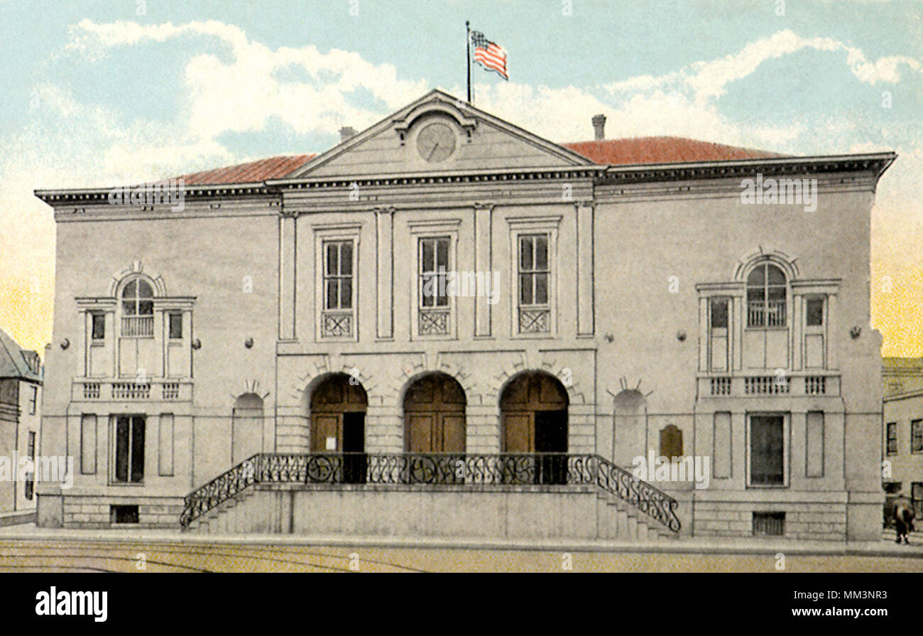 Old Post Office. Charleston. 1920 Stock Photo - Alamy