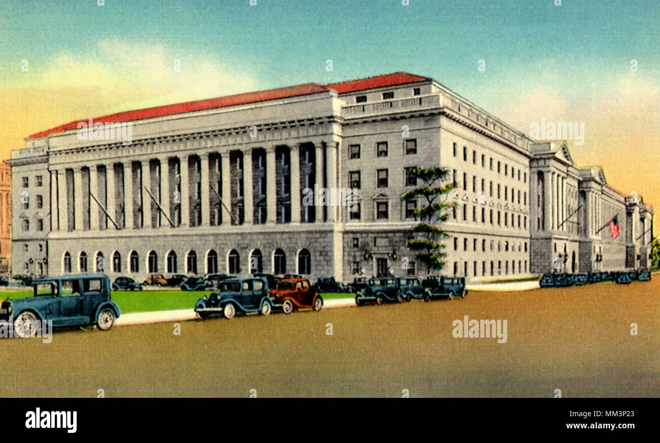 Department of Commerce. Washington DC. 1935 Stock Photo - Alamy