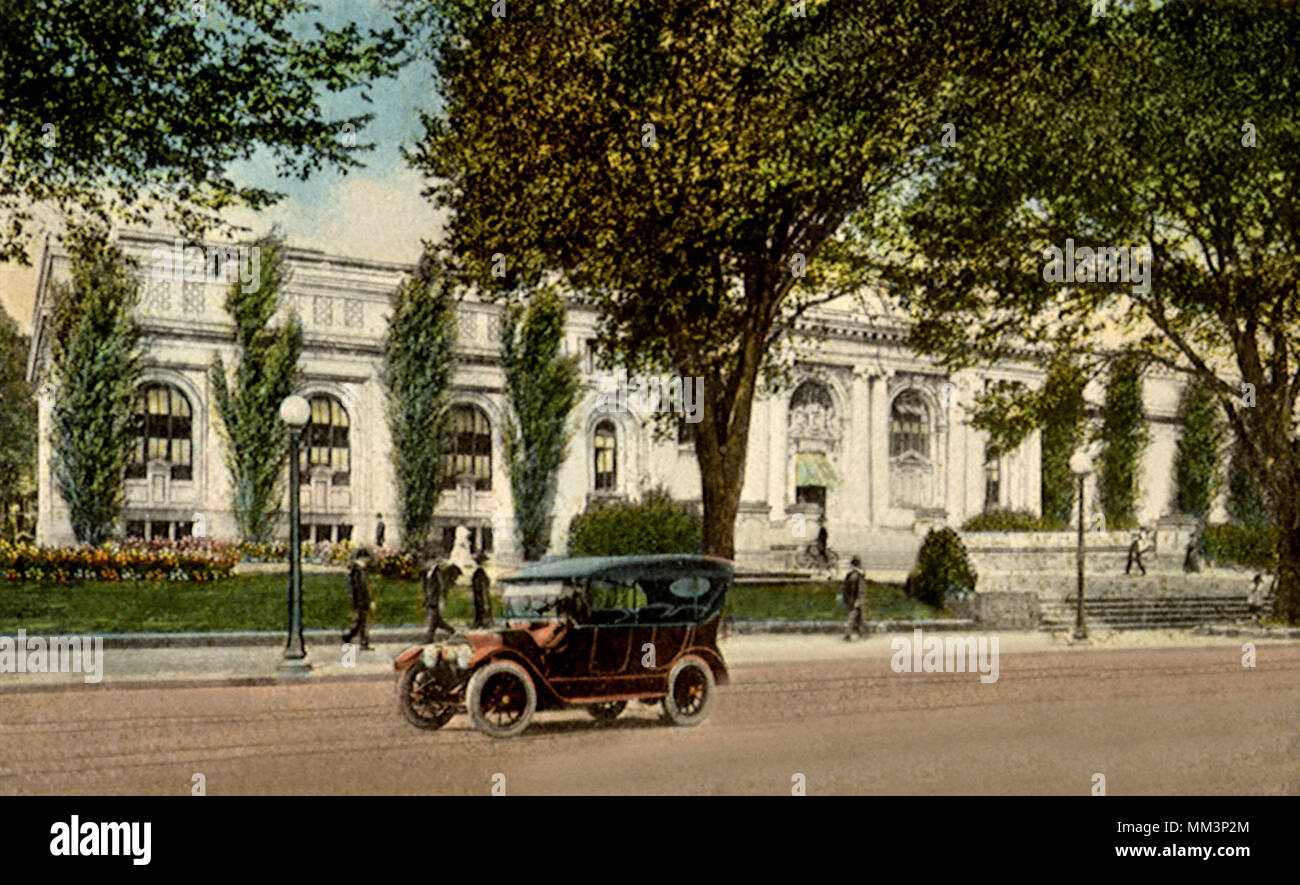 Public Library. Washington DC. 1919 Stock Photo - Alamy