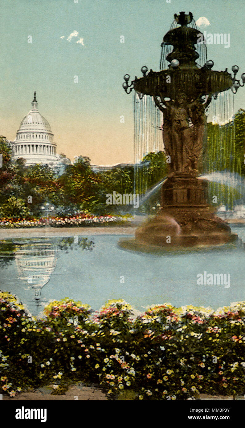 Bartholdi fountain dc hi-res stock photography and images - Alamy