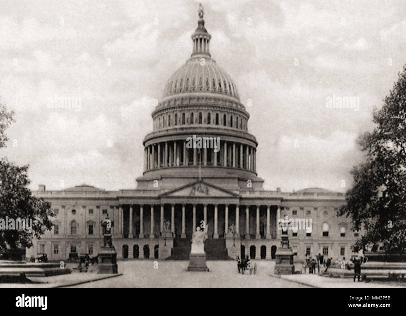 Capital. Washington DC.1905 Stock Photo - Alamy