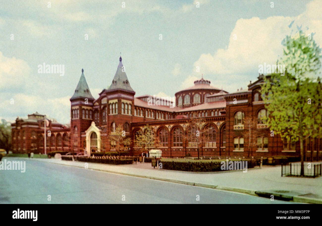 Arts & Industries Building. Washington DC. 1965 Stock Photo - Alamy
