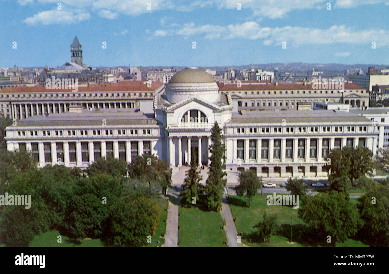 Natural History Building. Washington DC. 1920 Stock Photo - Alamy
