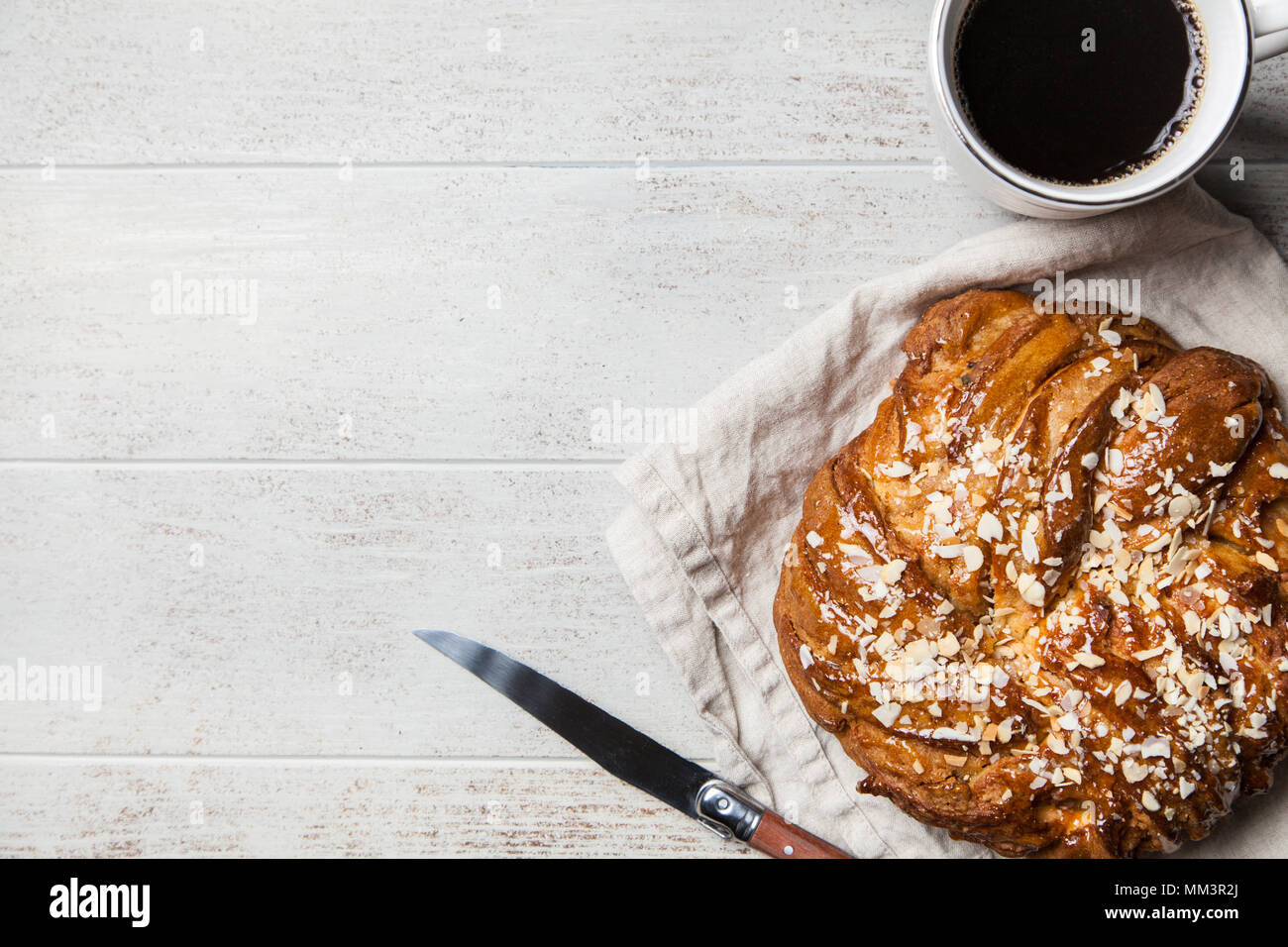 Sweet maple syrup bread Stock Photo - Alamy