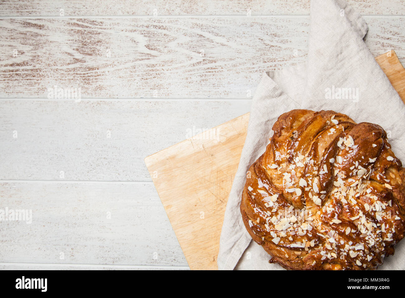 Sweet maple syrup bread Stock Photo - Alamy