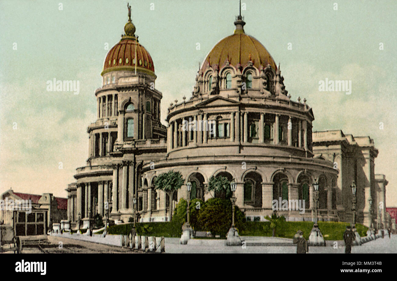 City Hall. San Francisco. 1910 Stock Photo - Alamy