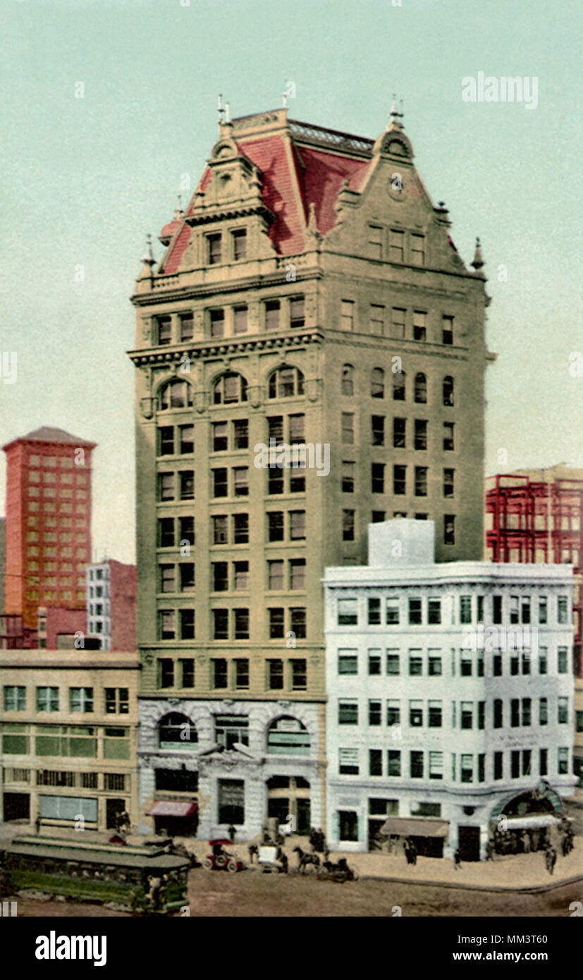 Mutual Bank Building. San Francisco. 1910 Stock Photo - Alamy