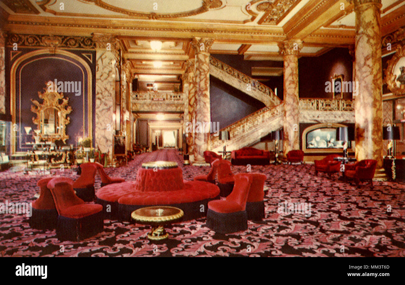 Fairmont Hotel Library. San Francisco. 1965 Stock Photo - Alamy