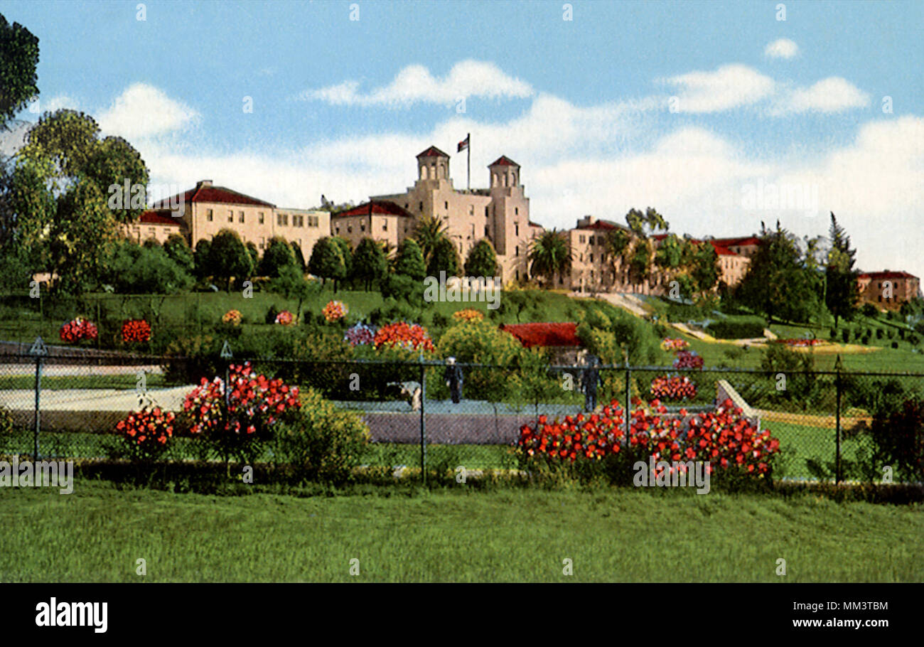 Naval Hospital at Balboa Park. San Diego. 1946 Stock Photo - Alamy