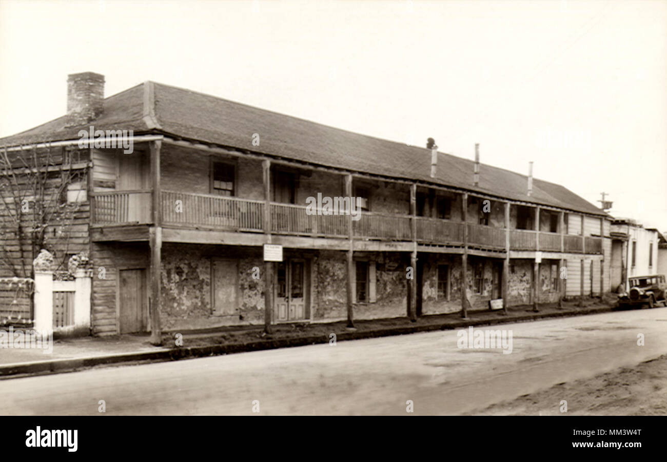 Blue Wing Hotel. Sonoma. 1935 Stock Photo - Alamy