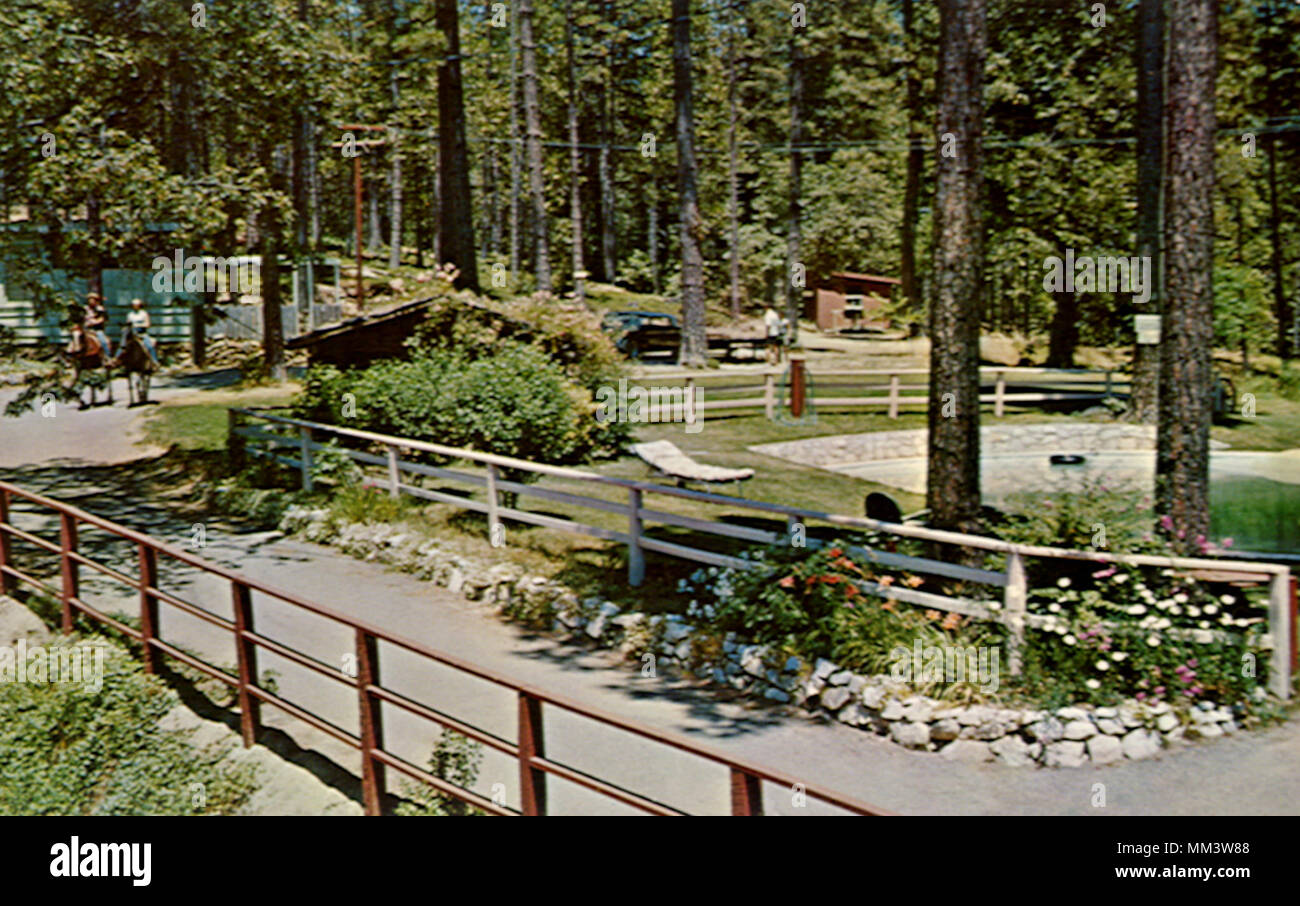 Lazy Z Guest Ranch. Sonora. 1960 Stock Photo - Alamy