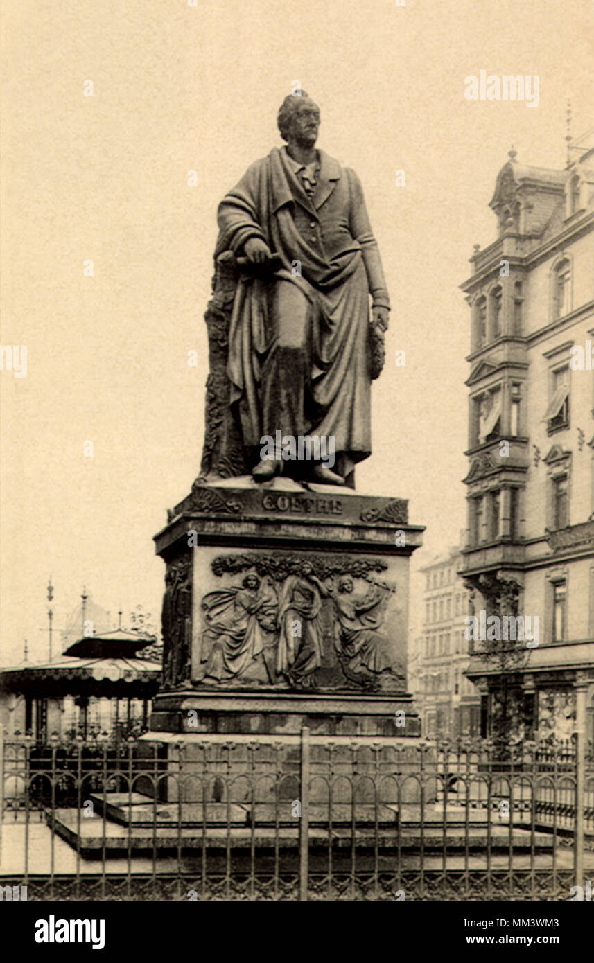 Goethe monument hi-res stock photography and images - Alamy