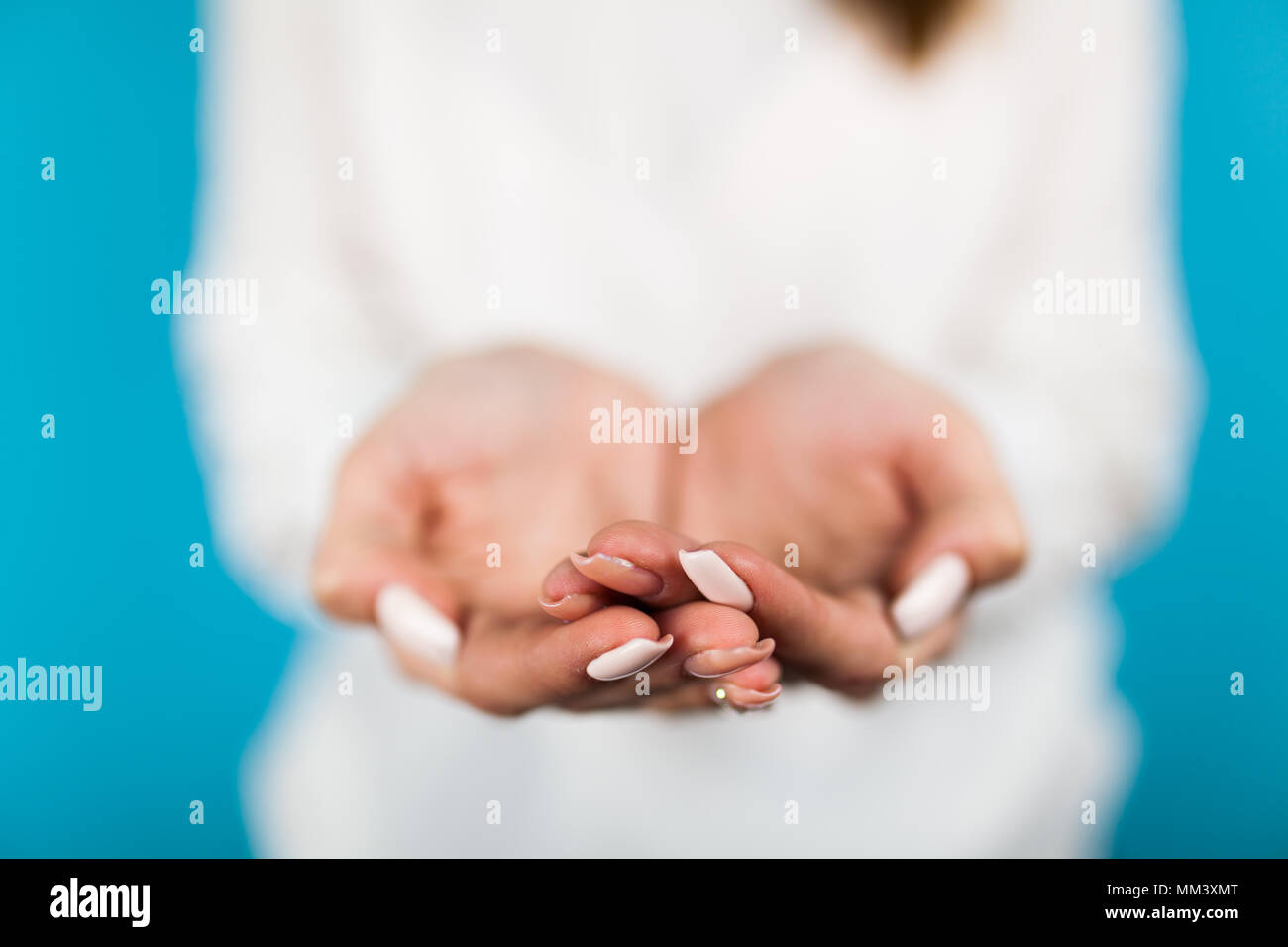 Hand hands background hi-res stock photography and images - Alamy