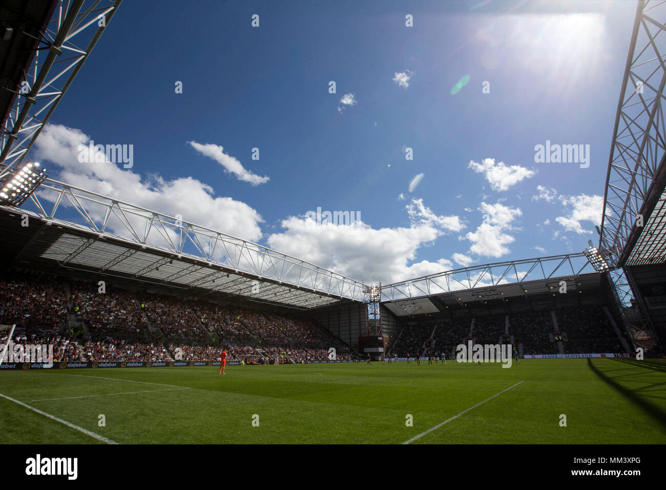 Tynecastle stadium general view hi-res stock photography and images - Alamy