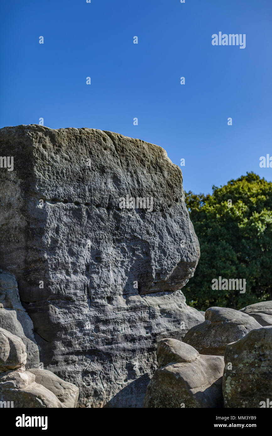 The Wellington Rocks - An outcrop of sandstone rocks on Tunbridge Wells ...