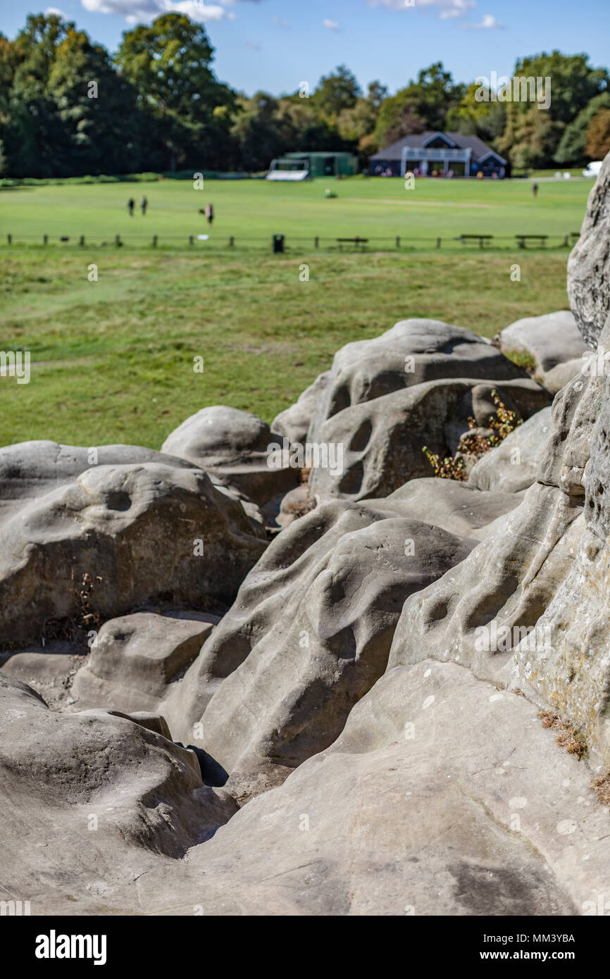 The Wellington Rocks - An outcrop of sandstone rocks on Tunbridge Wells ...