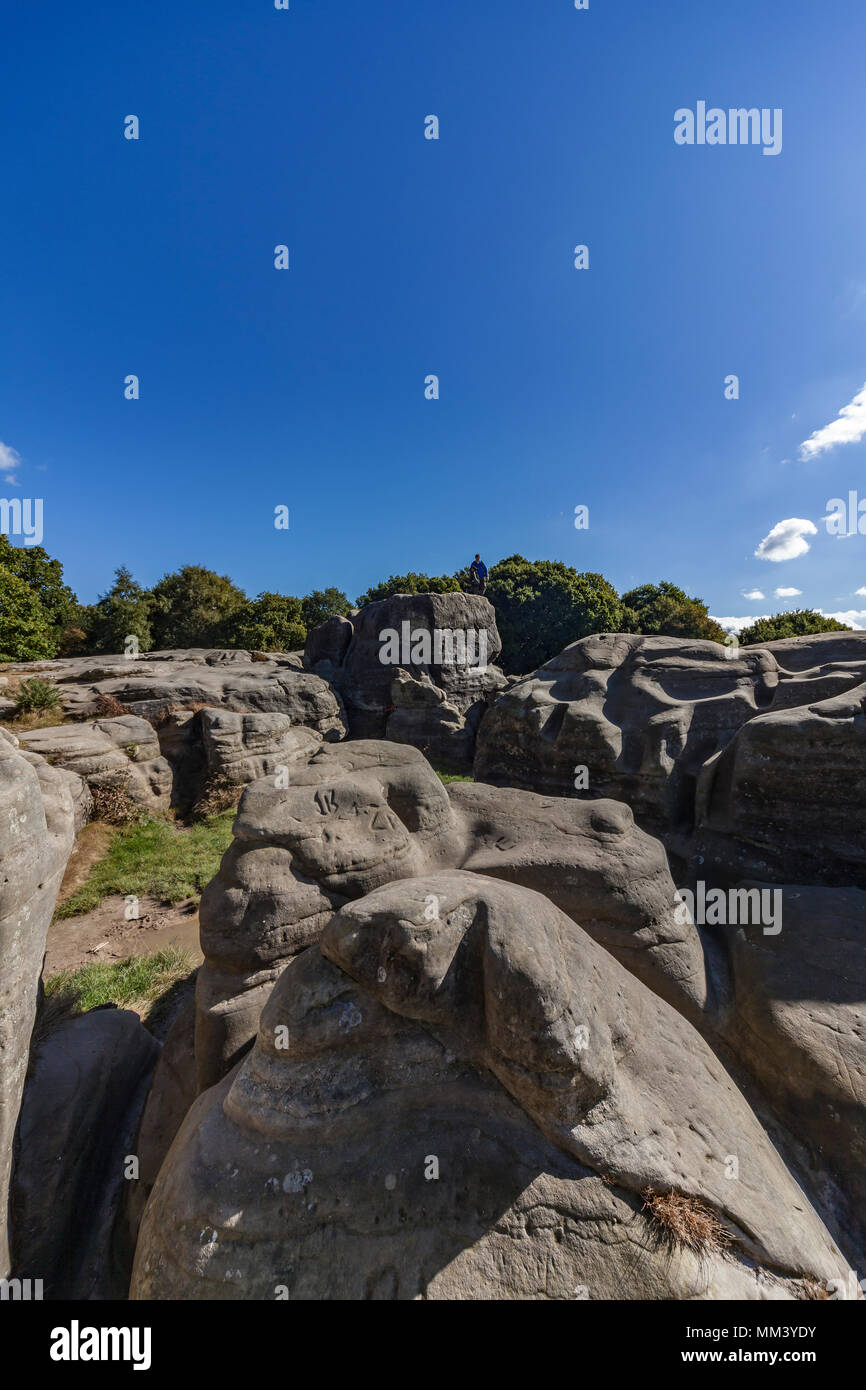 The Wellington Rocks - An outcrop of sandstone rocks on Tunbridge Wells ...