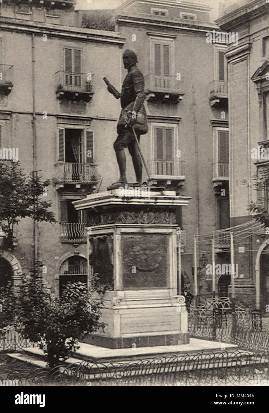 Don Giovanni Monument. Messina. 1907 Stock Photo - Alamy