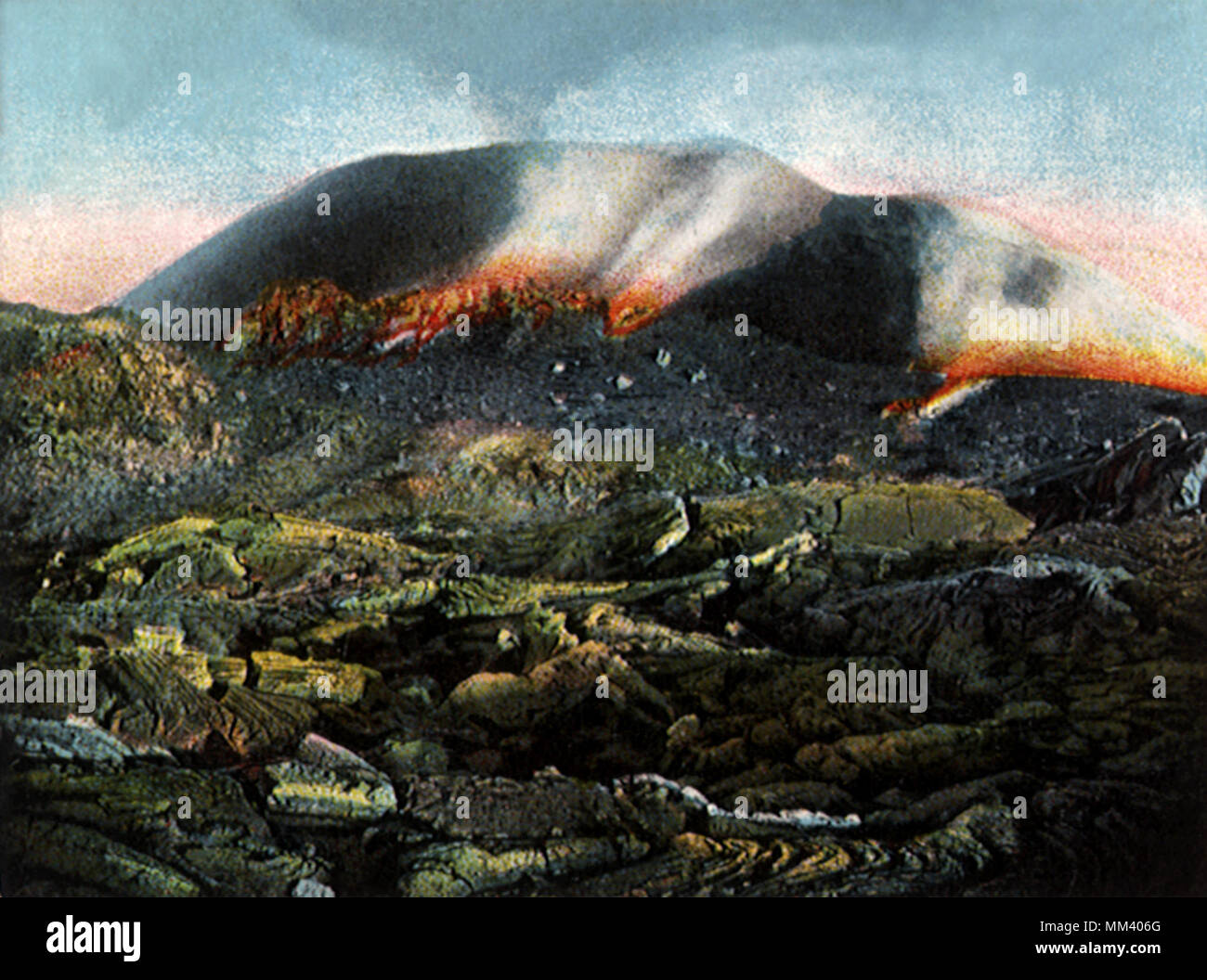 Vesuvius erupting hi-res stock photography and images - Alamy