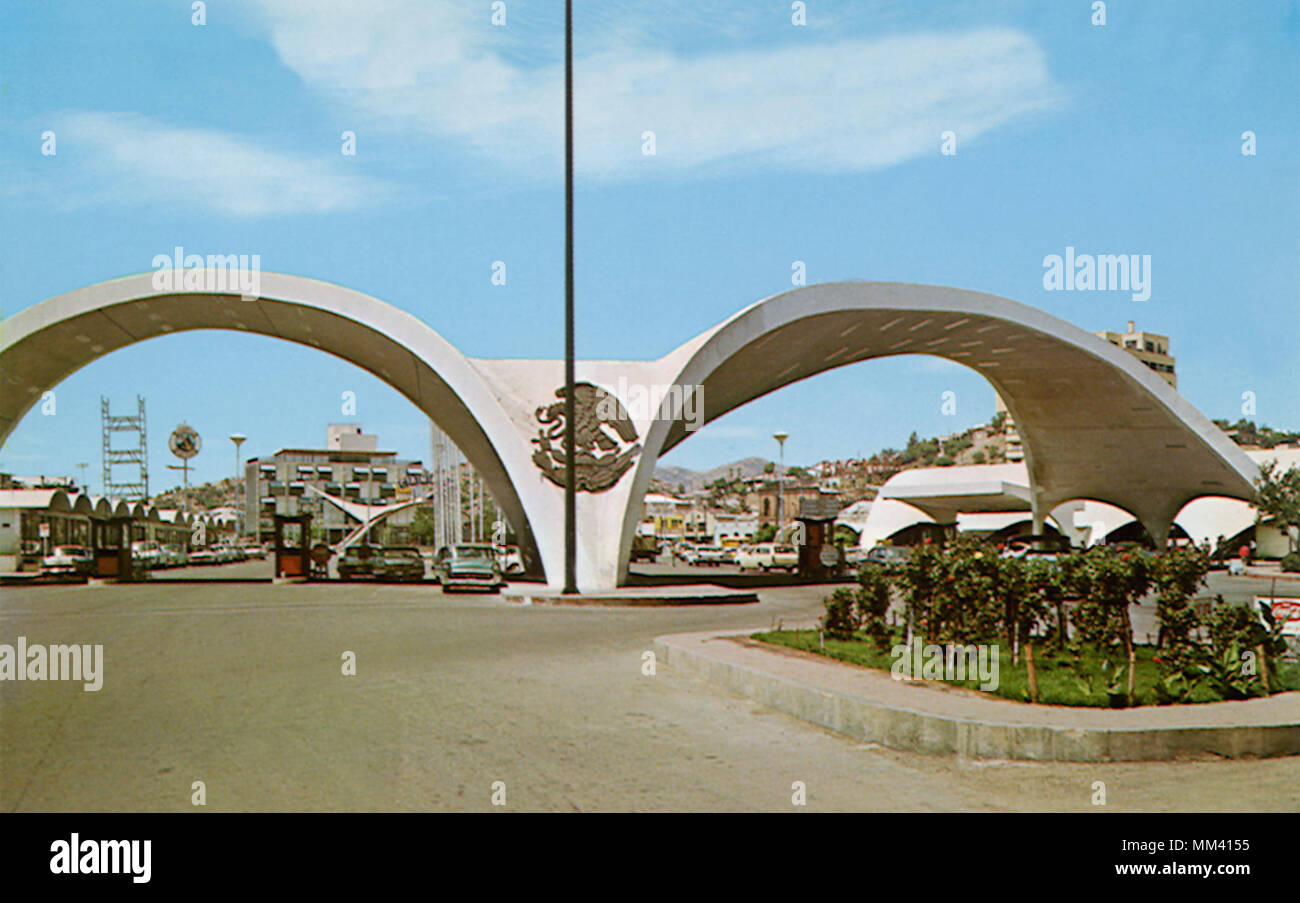 Port of Entry. Nogales. 1960 Stock Photo - Alamy