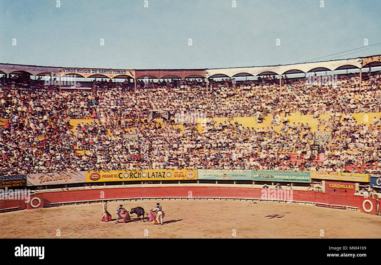 Bullring. Tijuana. 1960 Stock Photo - Alamy