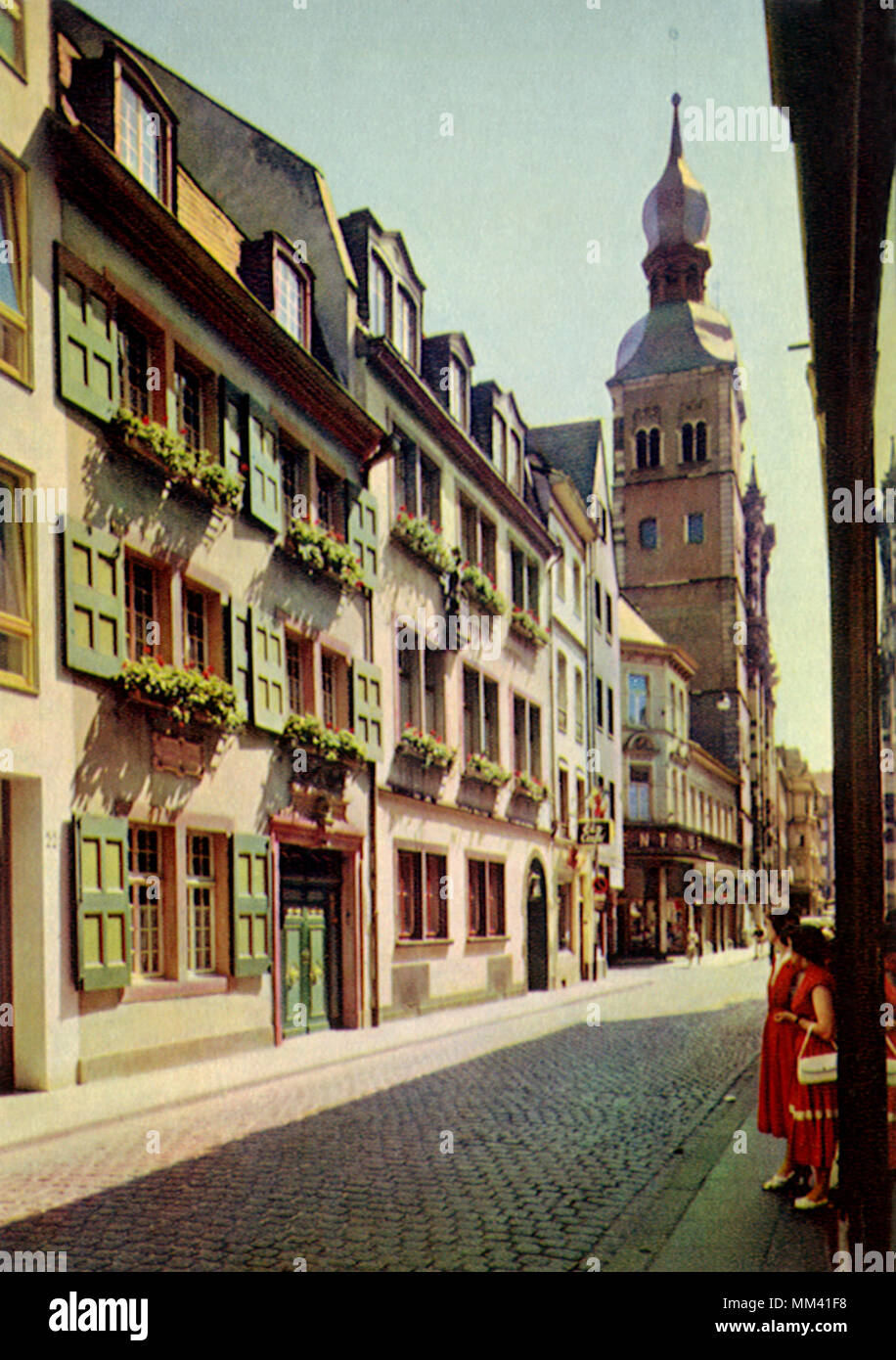 Federal Capital. Bonn. 1957 Stock Photo - Alamy