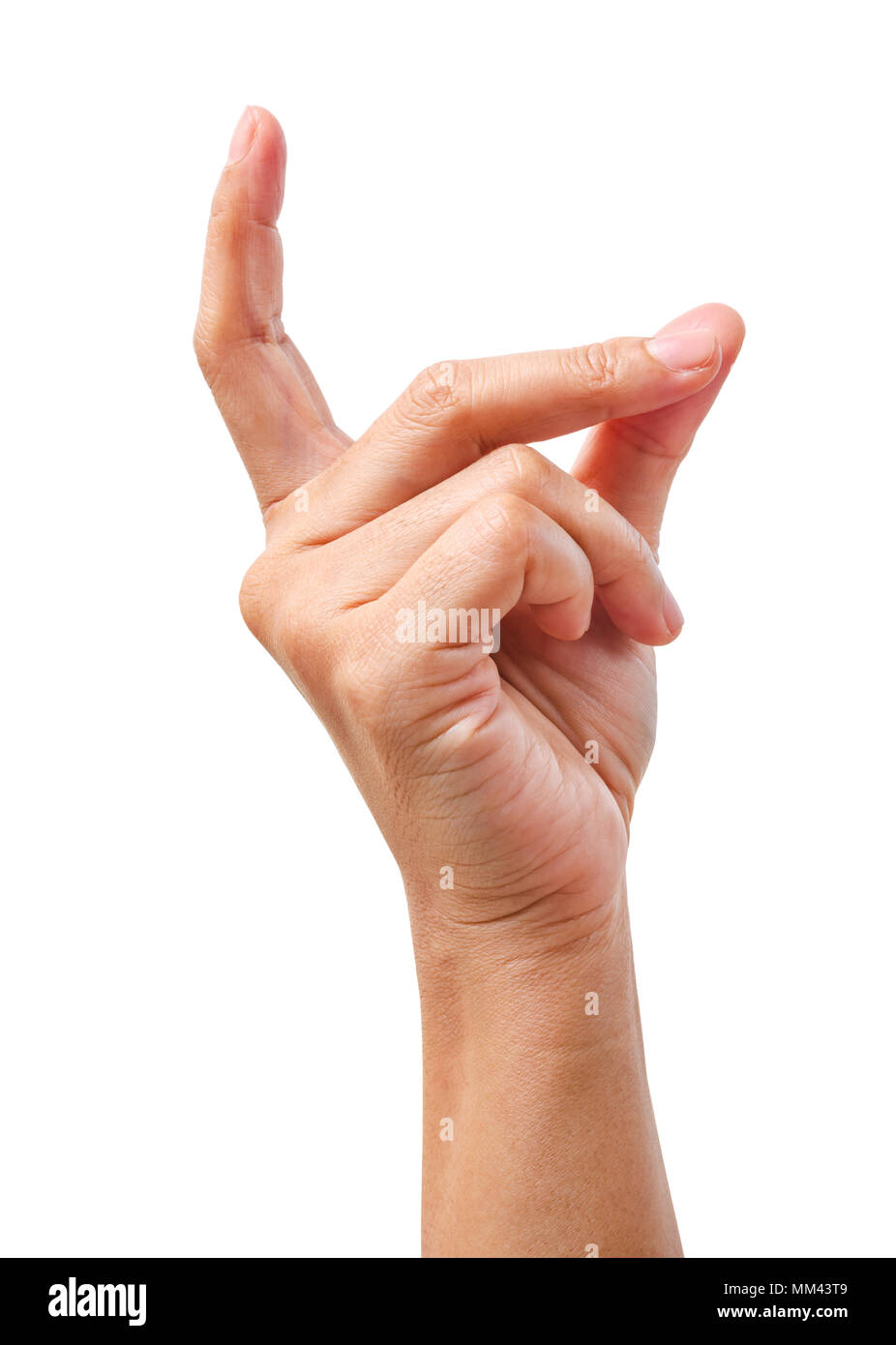 Using hand gestures, yes ideas isolated on white background, Save ...