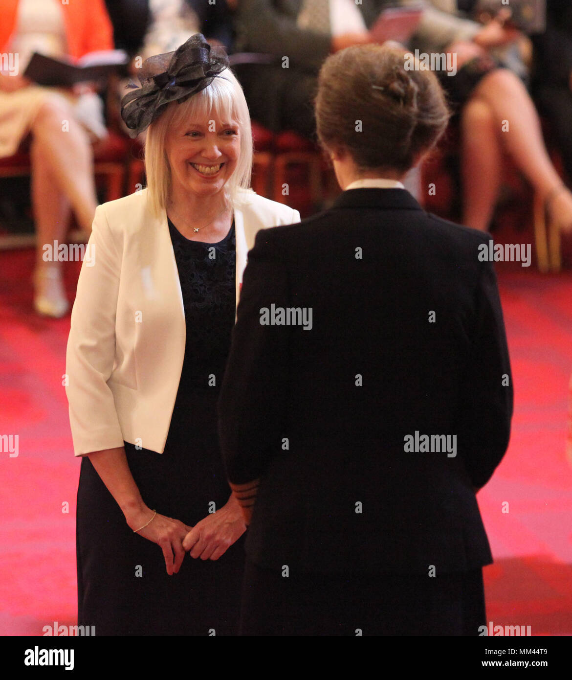 Miss Christine Bower from London is made a MBE (Member of the Order of ...
