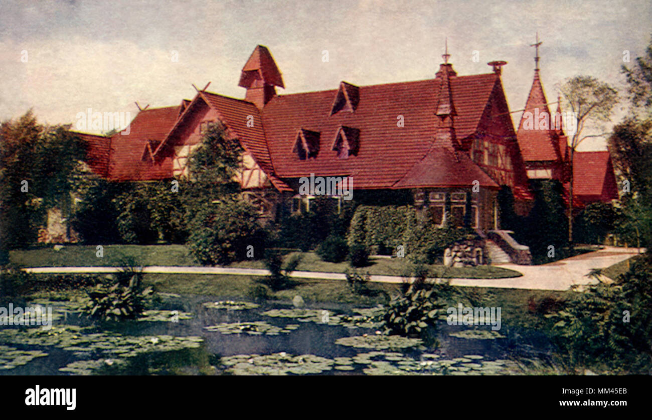 Park Barns at Humboldt Park. Chicago. 1907 Stock Photo - Alamy