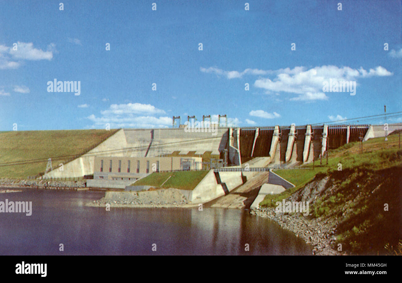 Moore Dam. Littleton. 1960 Stock Photo - Alamy