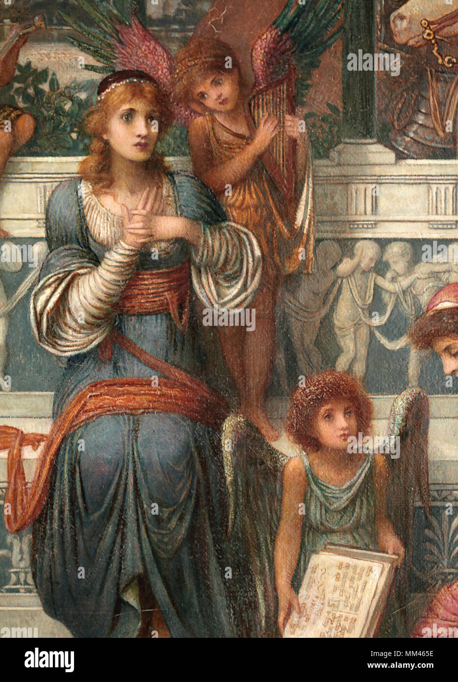 Strudwick John Melhuish - Love's Palace 2 (Detail Stock Photo - Alamy