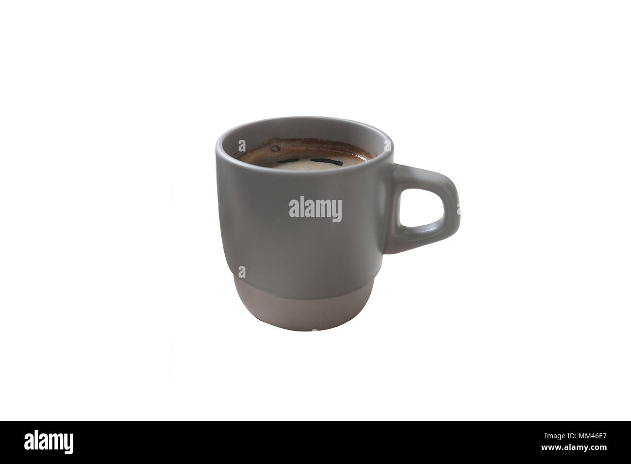 Coffee isolated on white background Stock Photo - Alamy