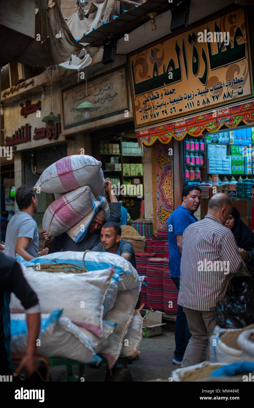 Daily Life in Cairo Egypt Stock Photo - Alamy