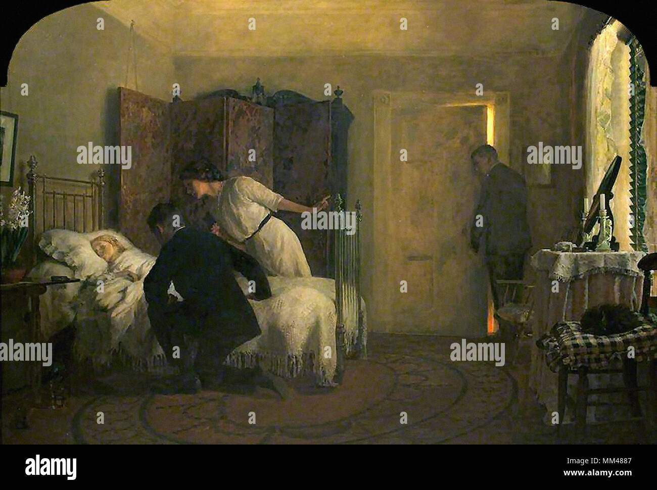 Darkened room hi-res stock photography and images - Alamy