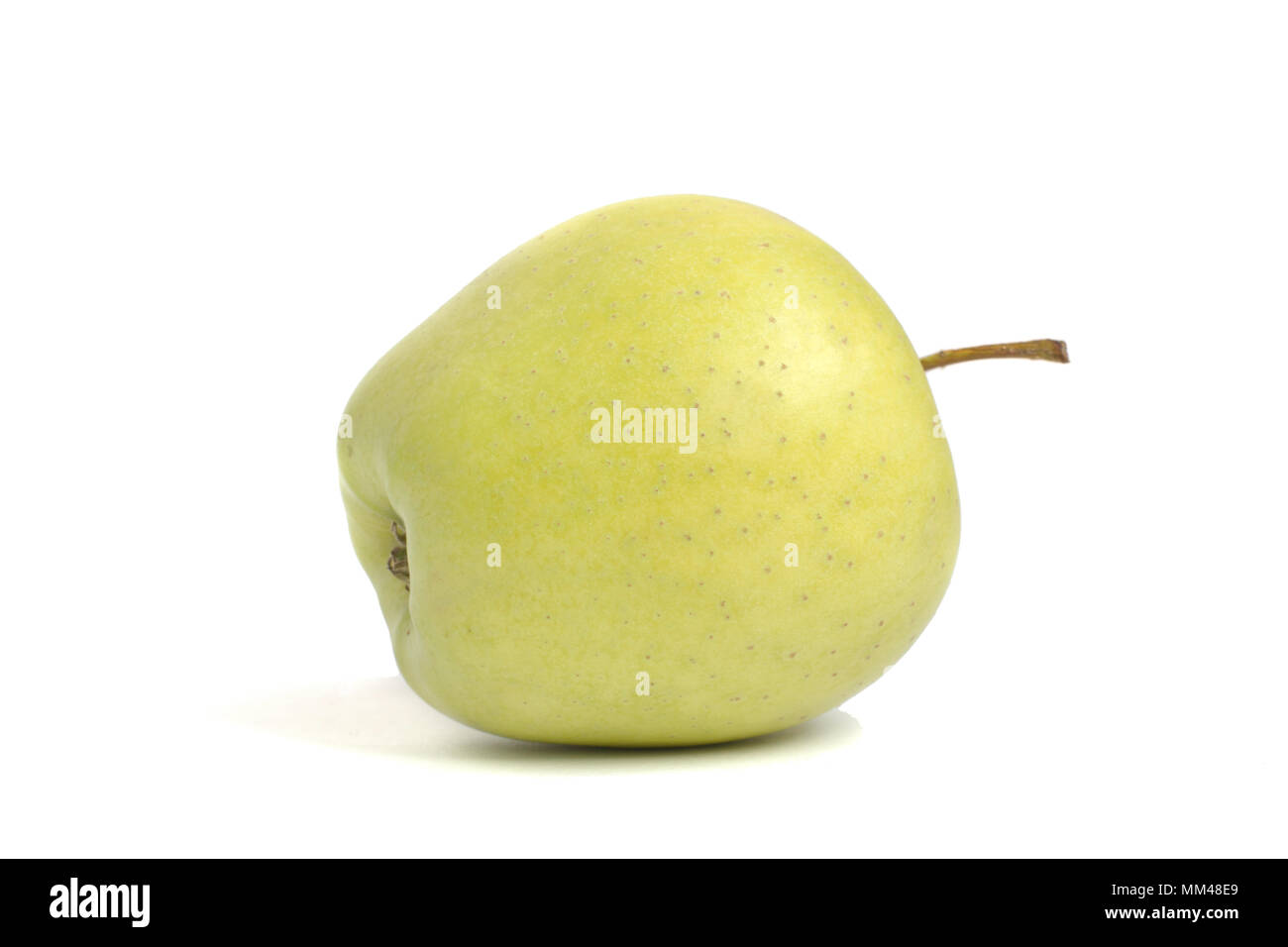Apple isolated on white background Stock Photo - Alamy