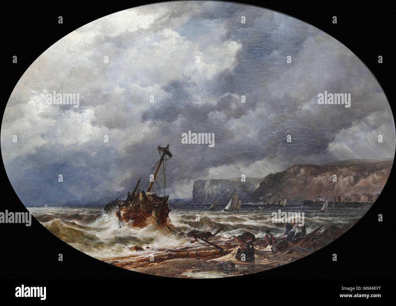 Syer I John - the Shipwreck Stock Photo - Alamy