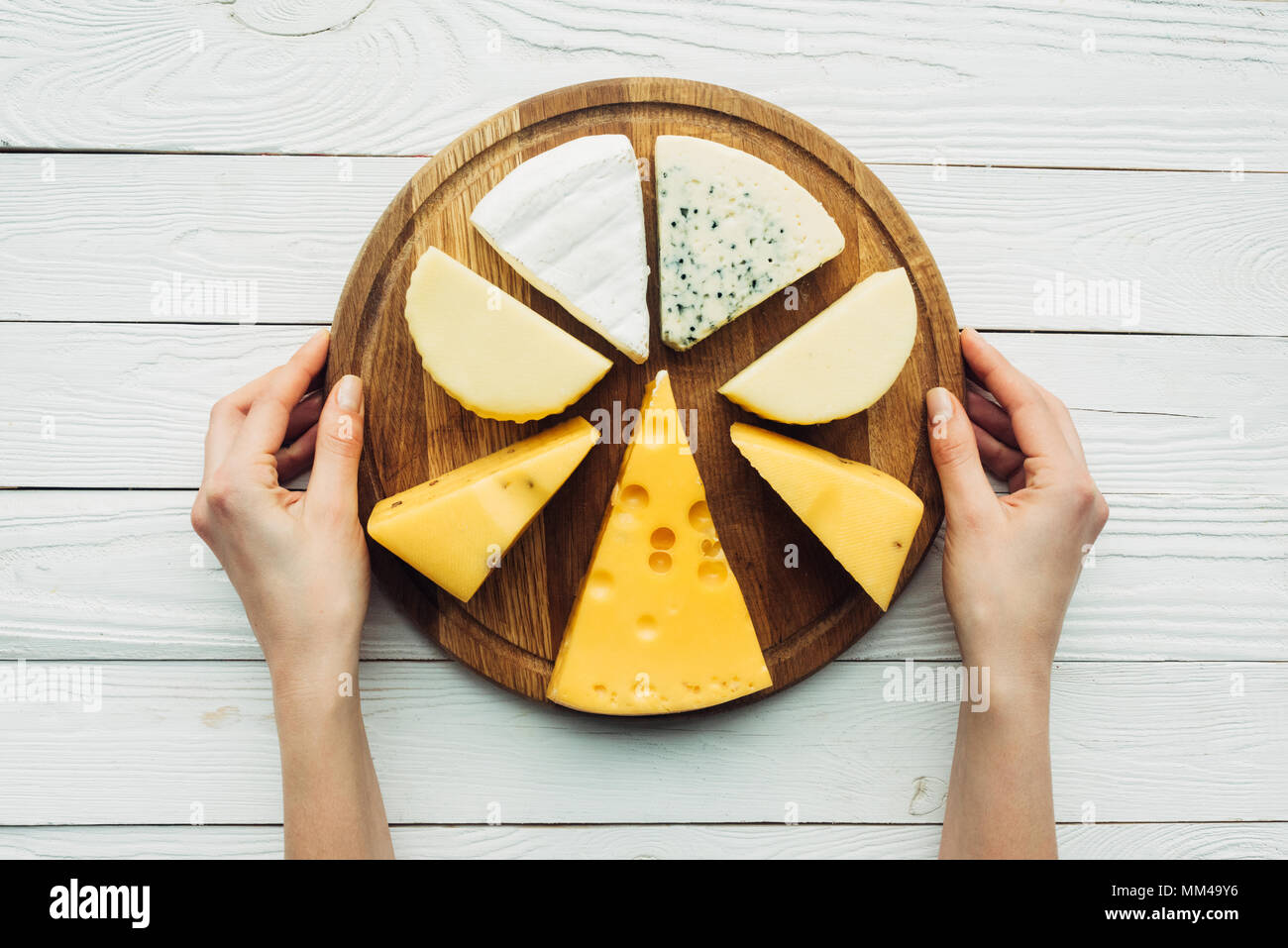 Female hands hold board hi-res stock photography and images - Alamy