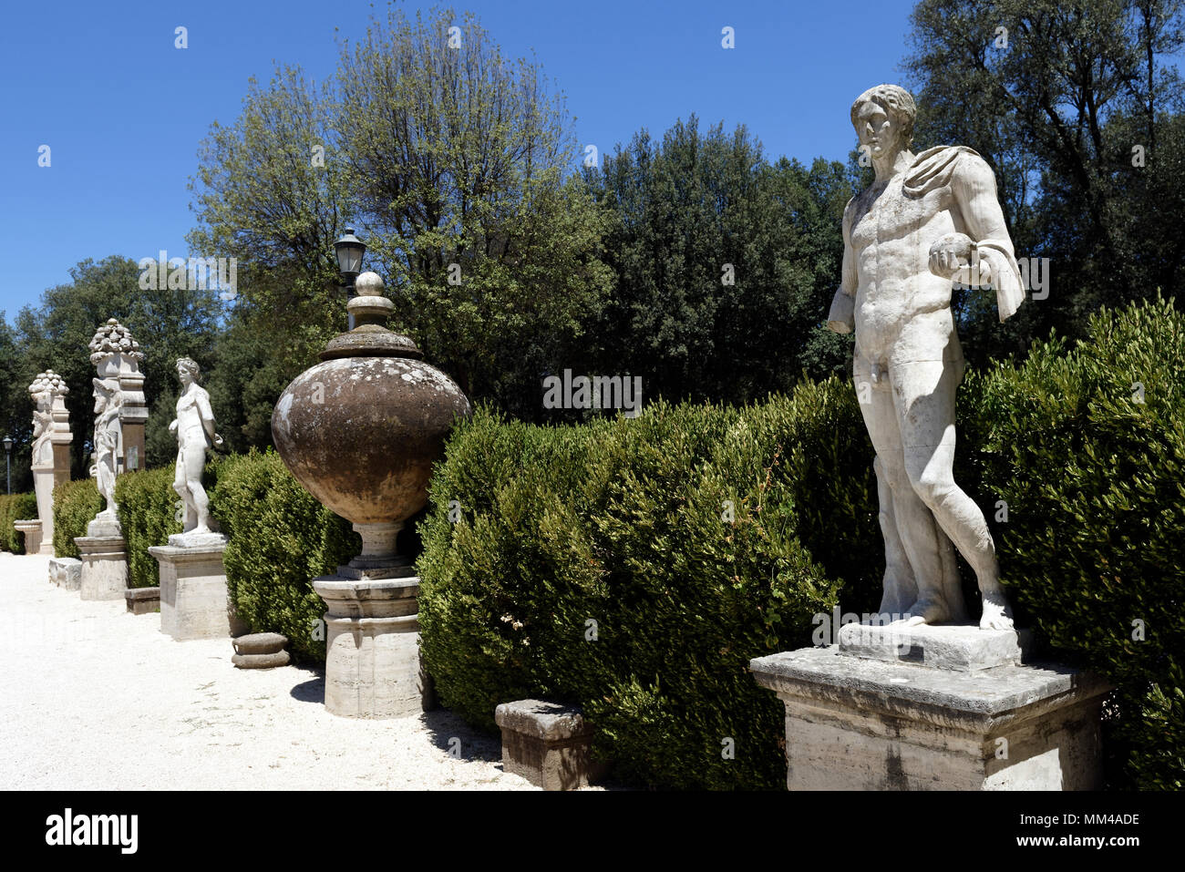 Statue galleria borghese hi-res stock photography and images - Alamy