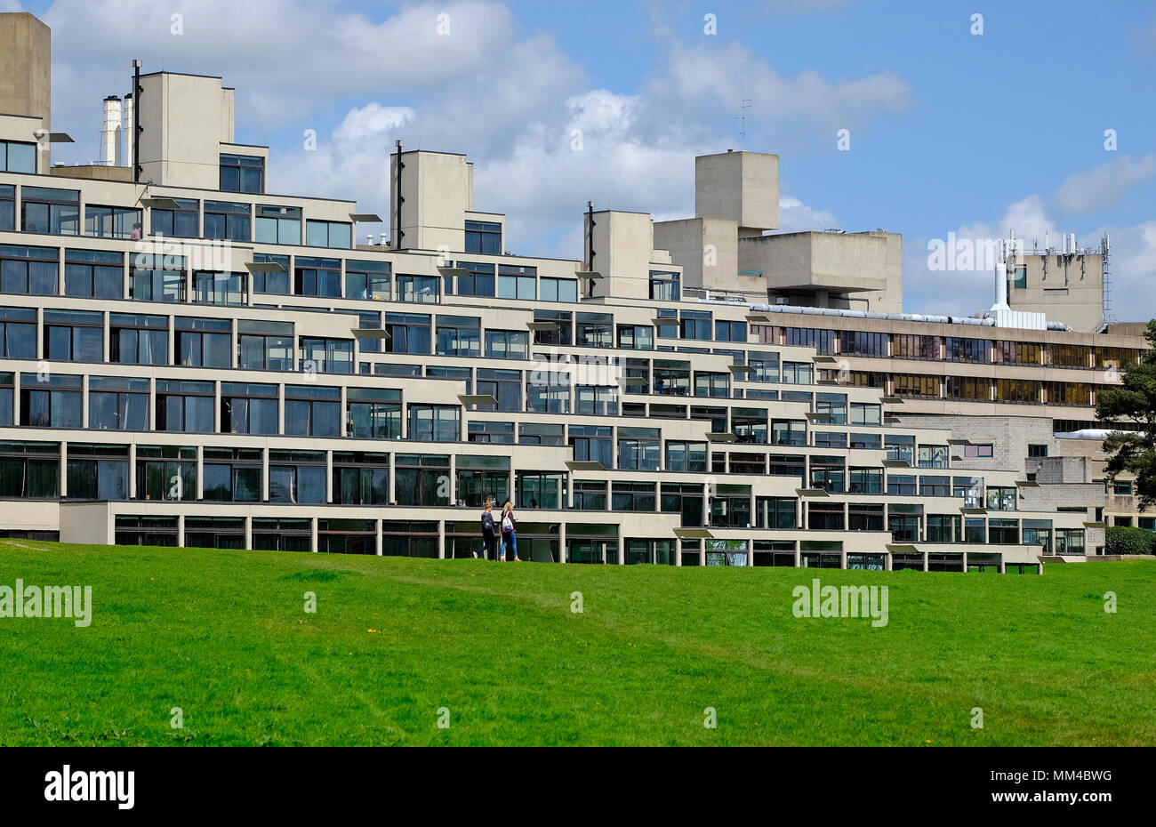 East anglia university campus students hi-res stock photography and ...