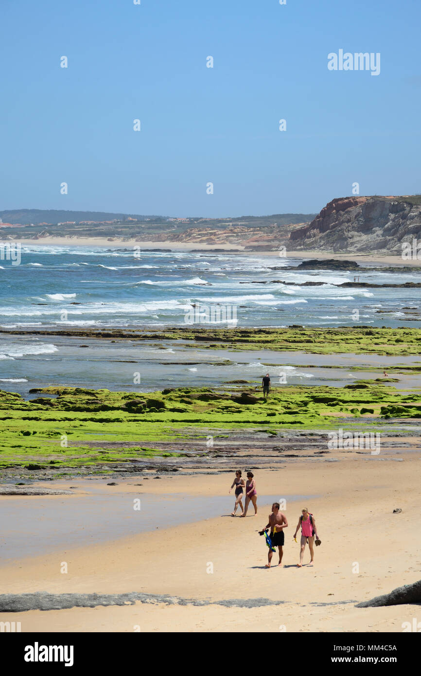 The beautiful beach of Baleal. Peniche, Portugal Stock Photo - Alamy