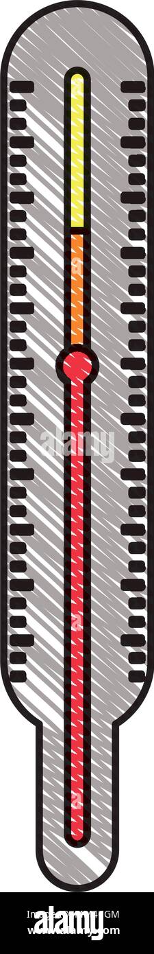thermometer measure temperature icon Stock Vector Image & Art - Alamy