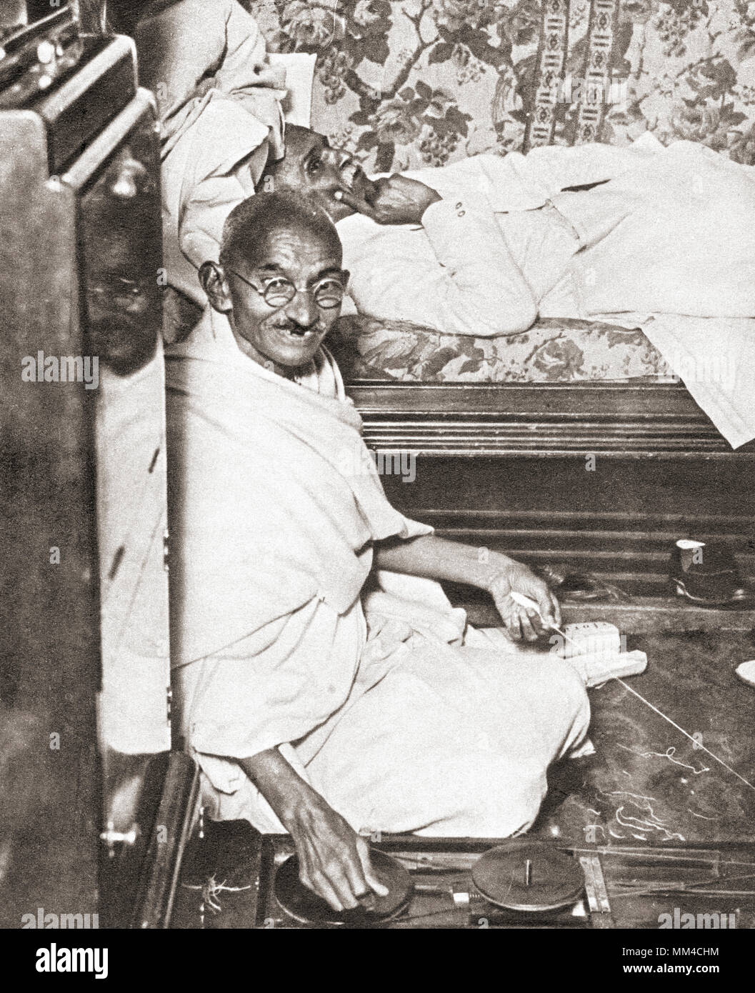 Mohandas Karamchand Gandhi, aka Mahatma Gandhi,1869 – 1948. Indian ...